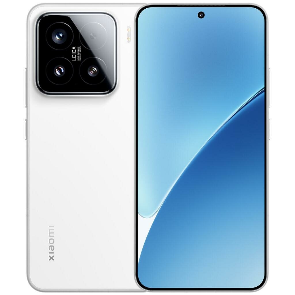 Смартфон Xiaomi 15, OLED экран, 12/512Gb, Global, White (Белый)