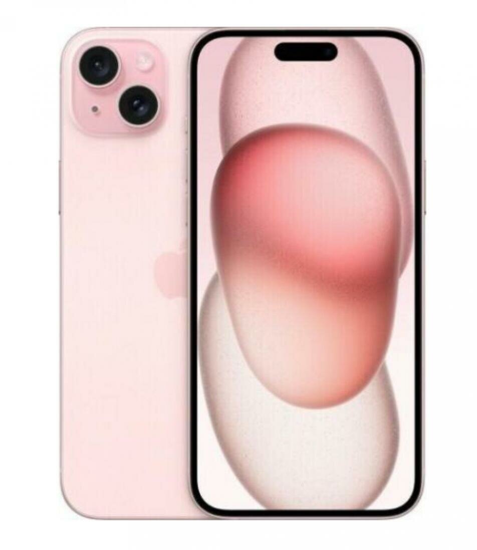 Смартфон Apple iPhone 15 Plus, 256Gb, nano SIM+eSIM, Pink