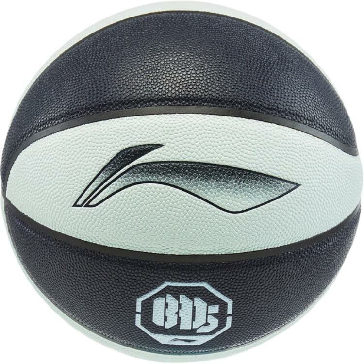 Баскетбольный мяч унисекс Li Ning BADFIVE Dazzle Pu, черный/белый, размер 7