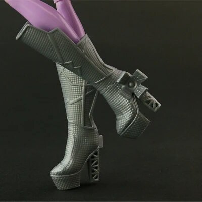 Туфли для кукол Monster High, серые, B05