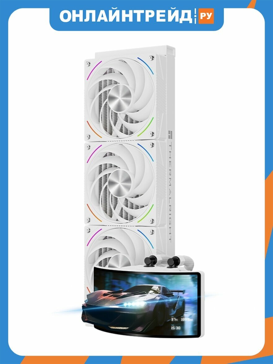СВО для процессора Thermalright Rainbow Vision 360 Turbo ARGB White (TRRV360TAW)