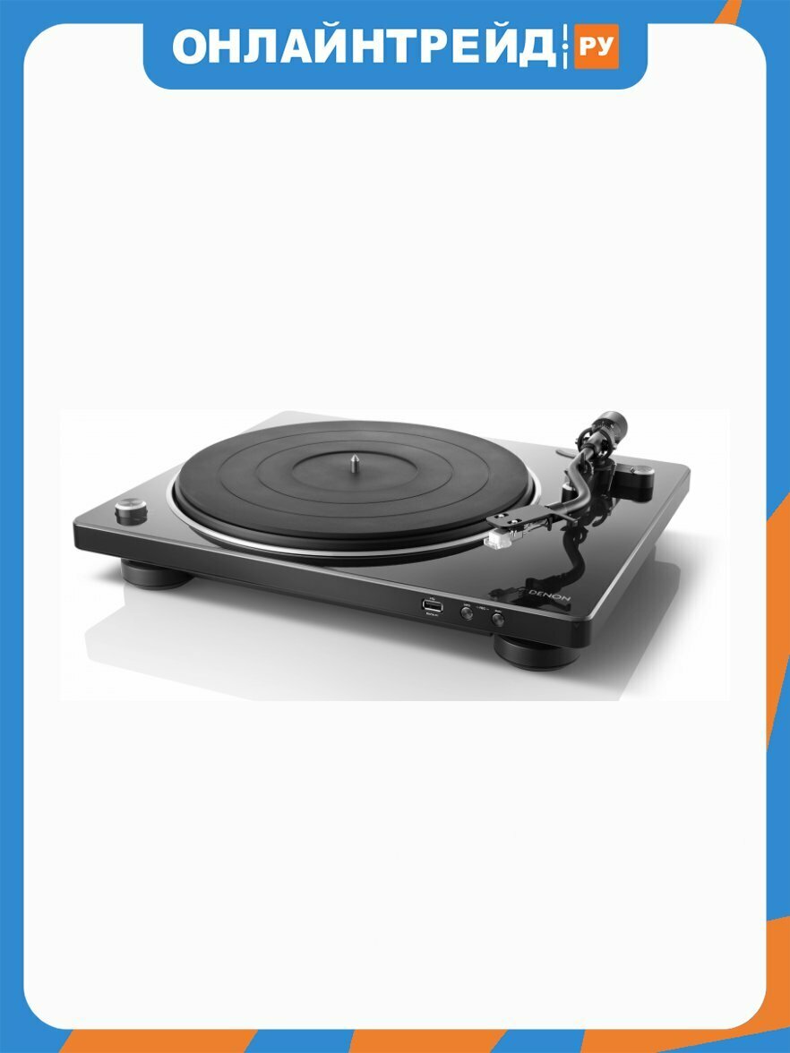 Виниловый проигрыватель Denon DP-450USB, черный