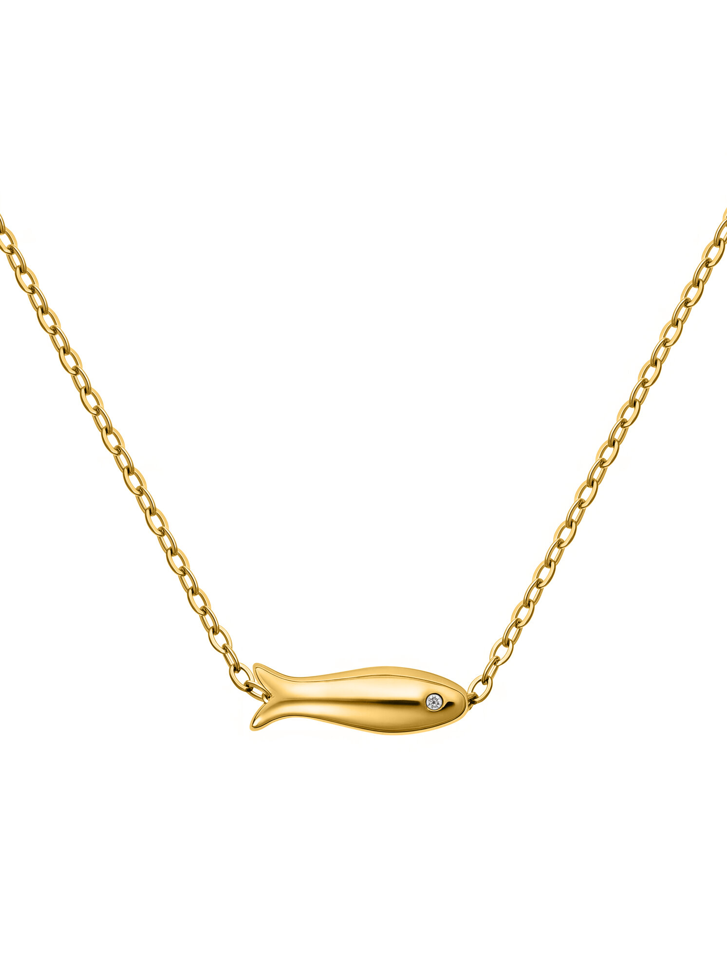 Колье LU Jewel, фианит