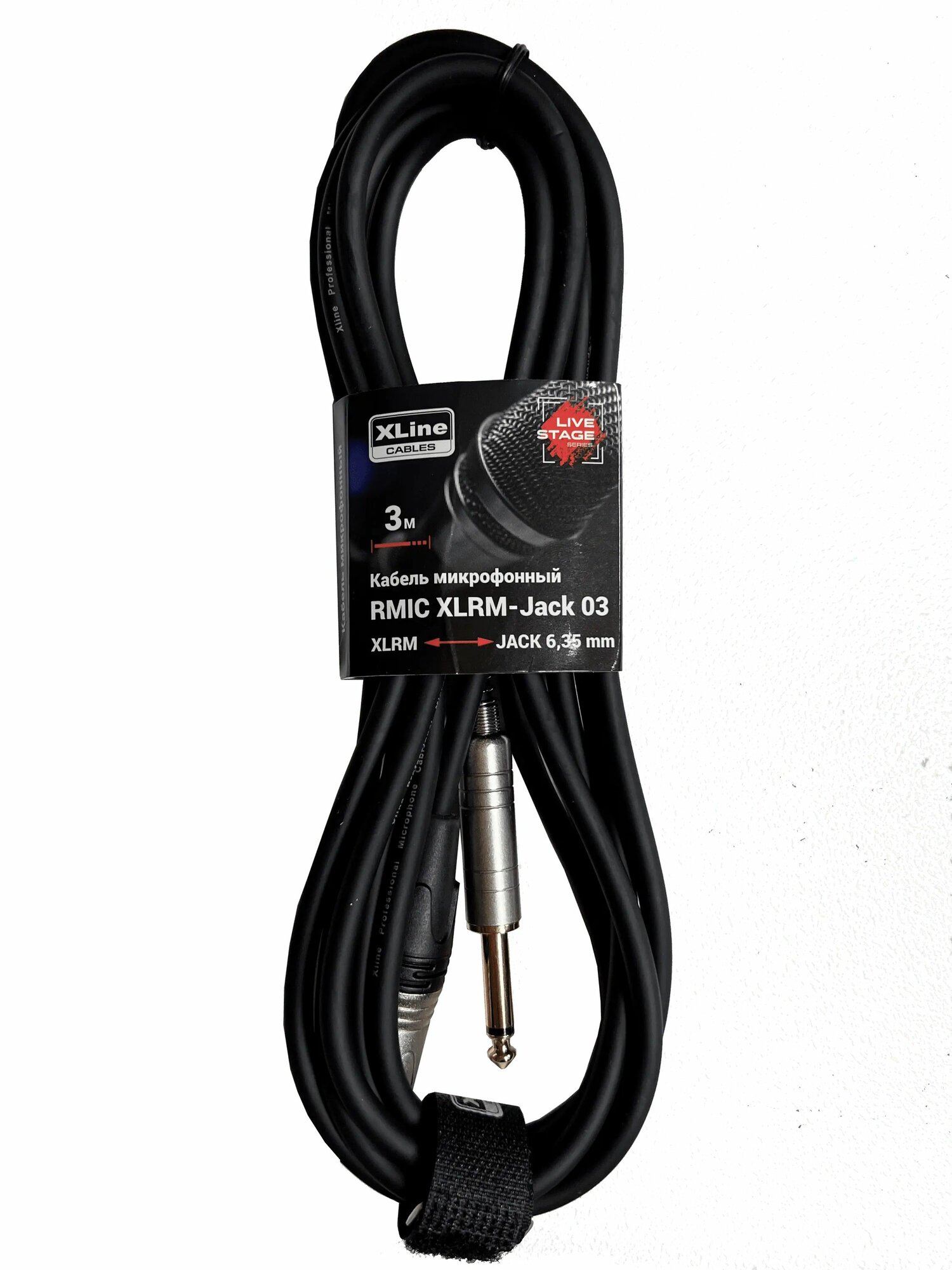 Коммутационный кабель Xline Cables RMIC XLRM-JACK 03 3 м