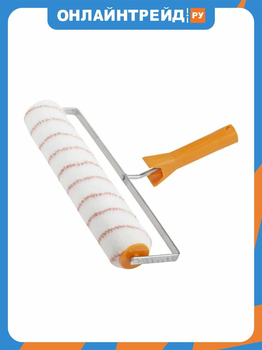 Валик Stayer Profi "NYLON-SPECIAL" малярный в сборе, полиамид, ворс 12мм, 44х400мм, 03057-40