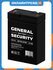 Аккумулятор General Security GSL2.8-6