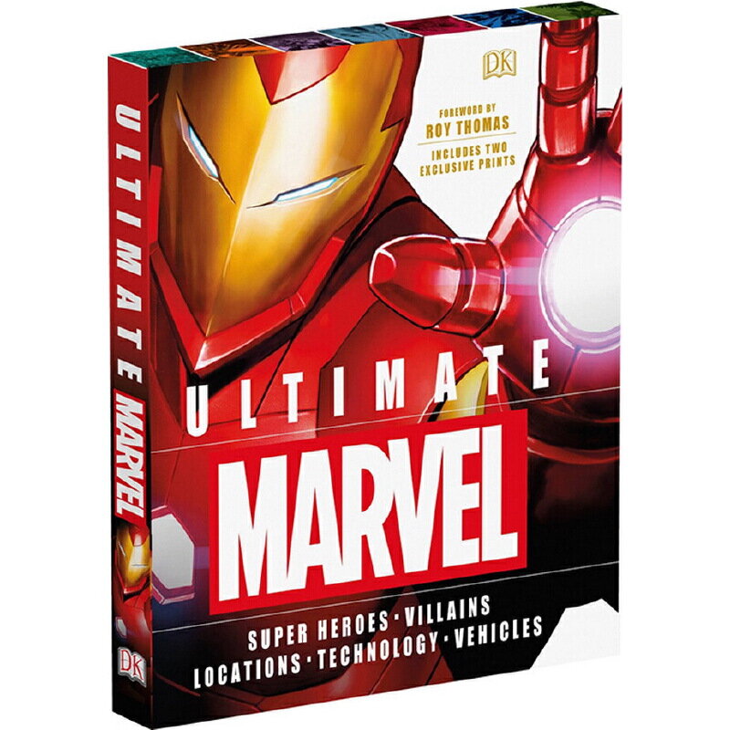 Энциклопедия Marvel Comics Ultimate Marvel, супергерои, злодеи, локации