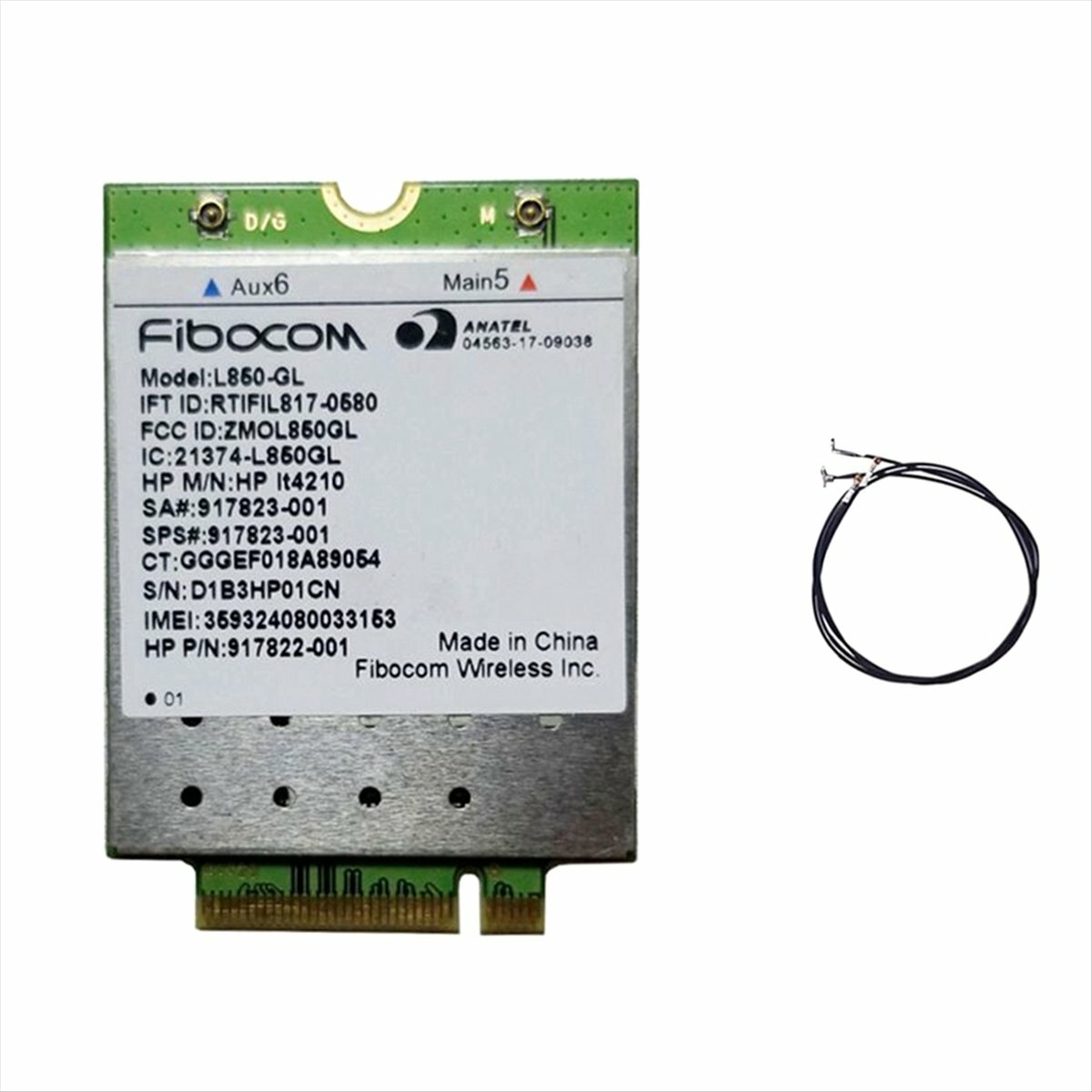 L850-GL LT4210 FDD-LTE TDD-LTE 4G Карта Модуль SPS:917823-001/002