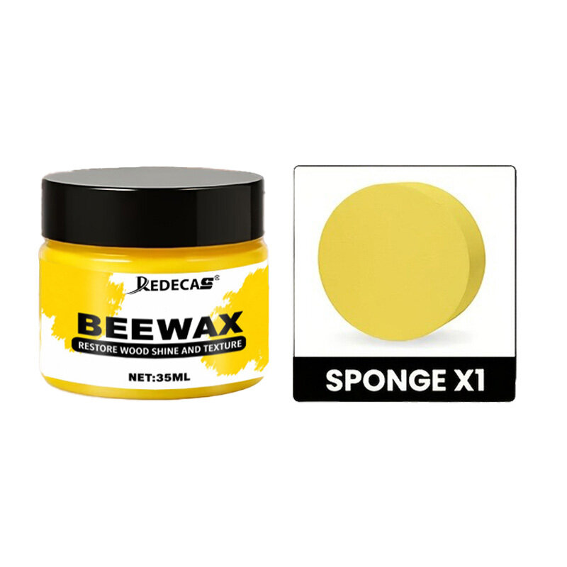 Средство для дерева GKW Beeswax, нелипкое покрытие для шкафов, полов, мебели и разделочных досок, пластичная формула, пр