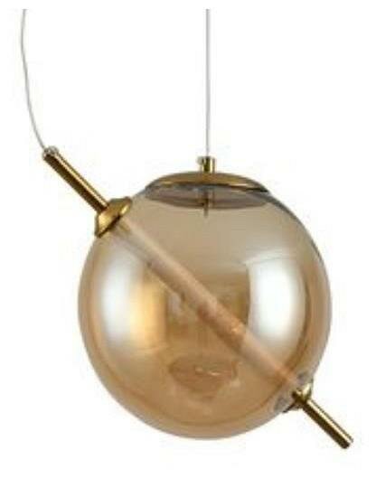 Подвесной светильник Arte Lamp Нolly A3220SP-1PB цвет плафона подвески Оранжевый, цвет арматуры Медь