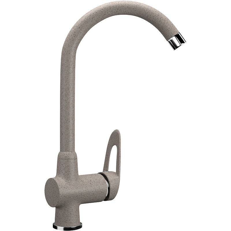 Смеситель для кухни Ulgran Classic U-006-302 песочный, рычажный, латунь