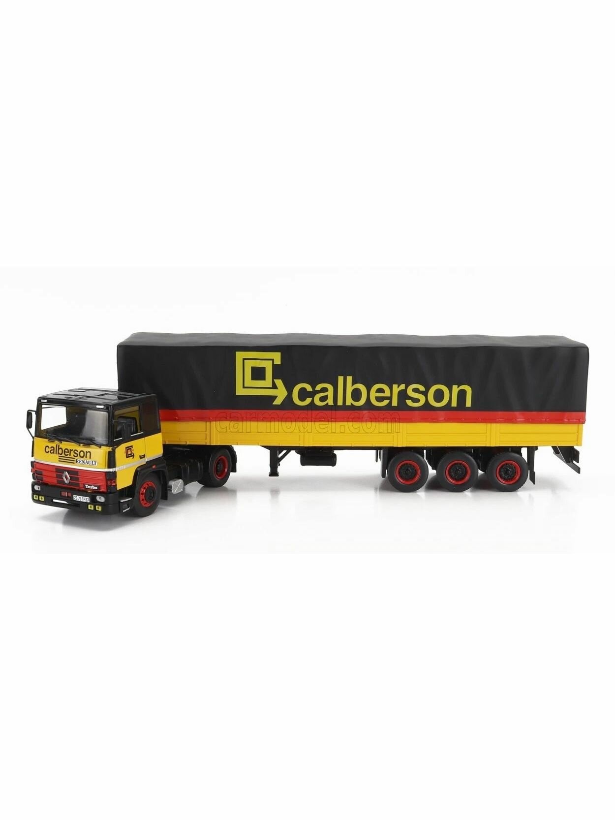 1986 Renault - R310 Calberson 1/43 Semi Trailer Truck Od on Odeon 159 Модель грузовика