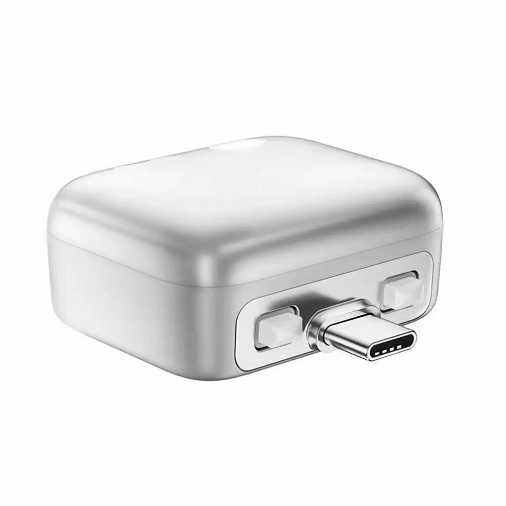 USB-C адаптер для быстрой зарядки с функцией автоматического отключения и защиты от перегрева для iPhone