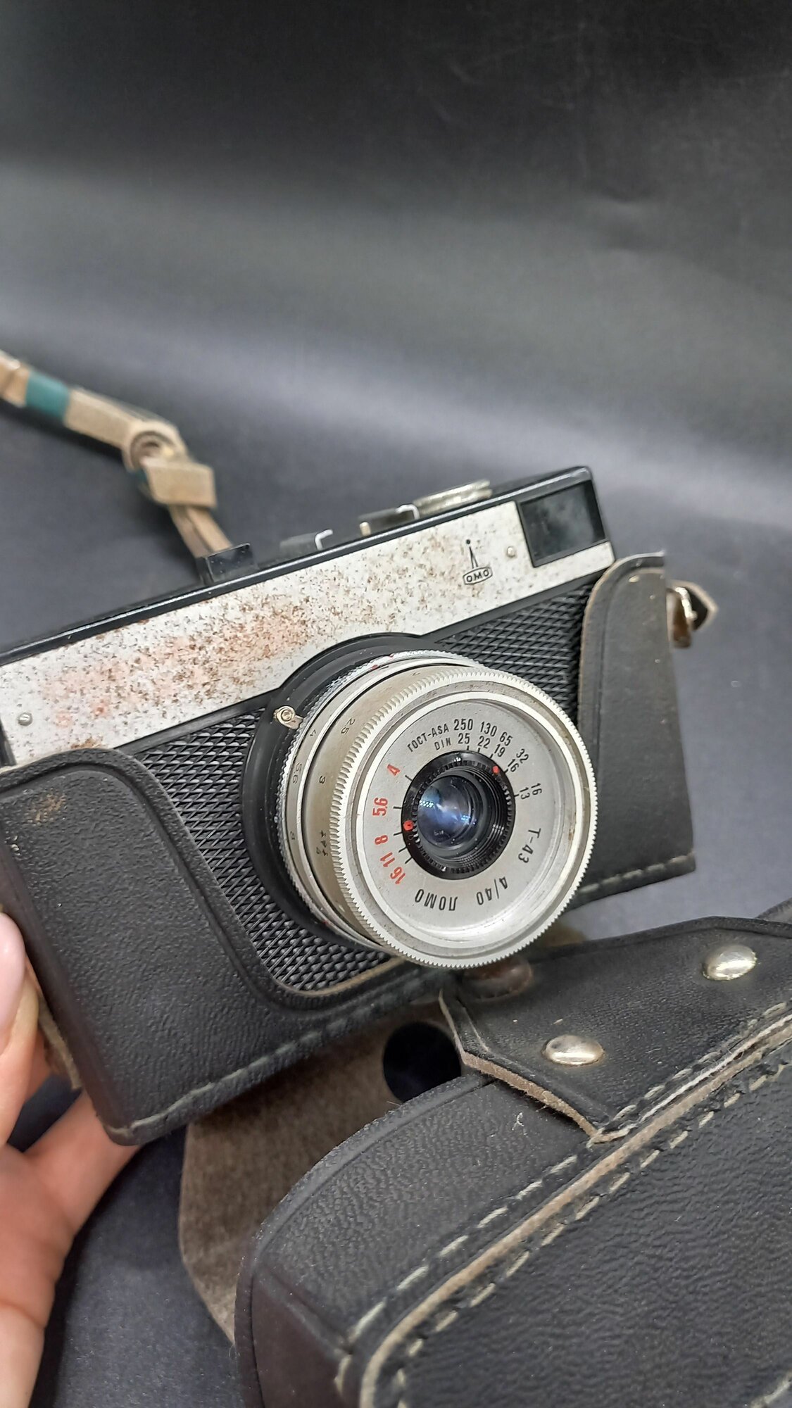 Фотоаппарат Ломо, объектив Т-43 4/40 винтажный советский, СССР