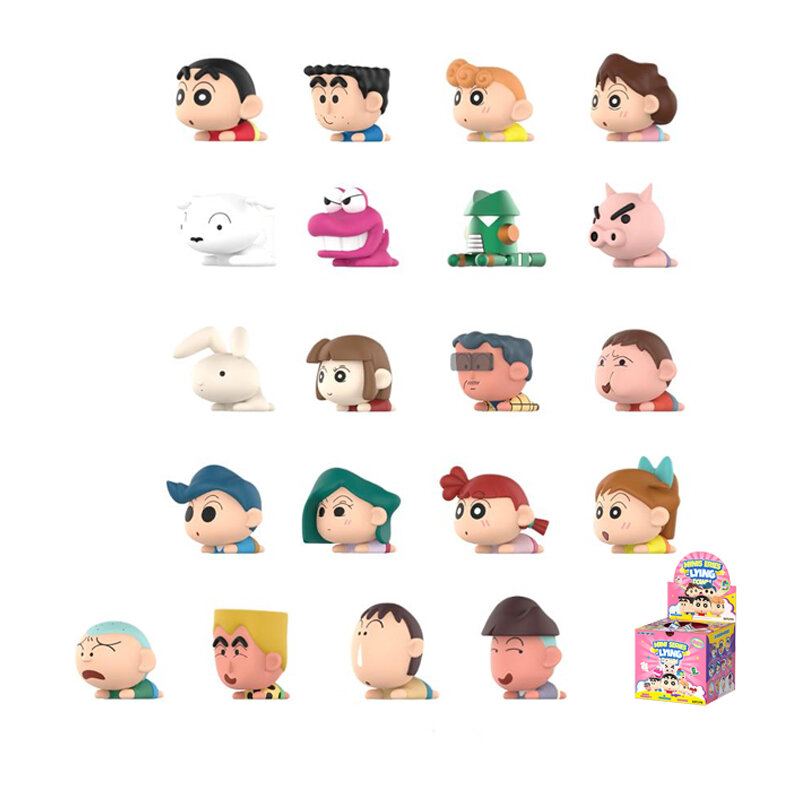 Коллекционные коробочки-сюрприз унисекс 52TOYS Crayon Shin Chan MINI Collection, Full Box 20 шт.