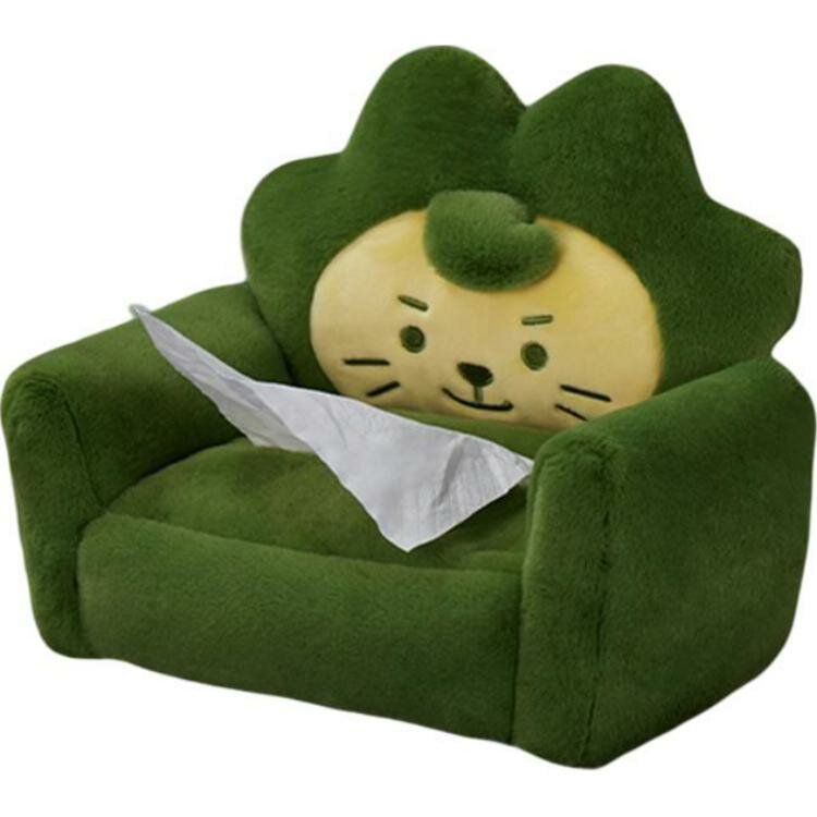 Кукла плюшевая унисекс LINE FRIENDS ROY6, Laiyang Green Sofa Tissue Boxes