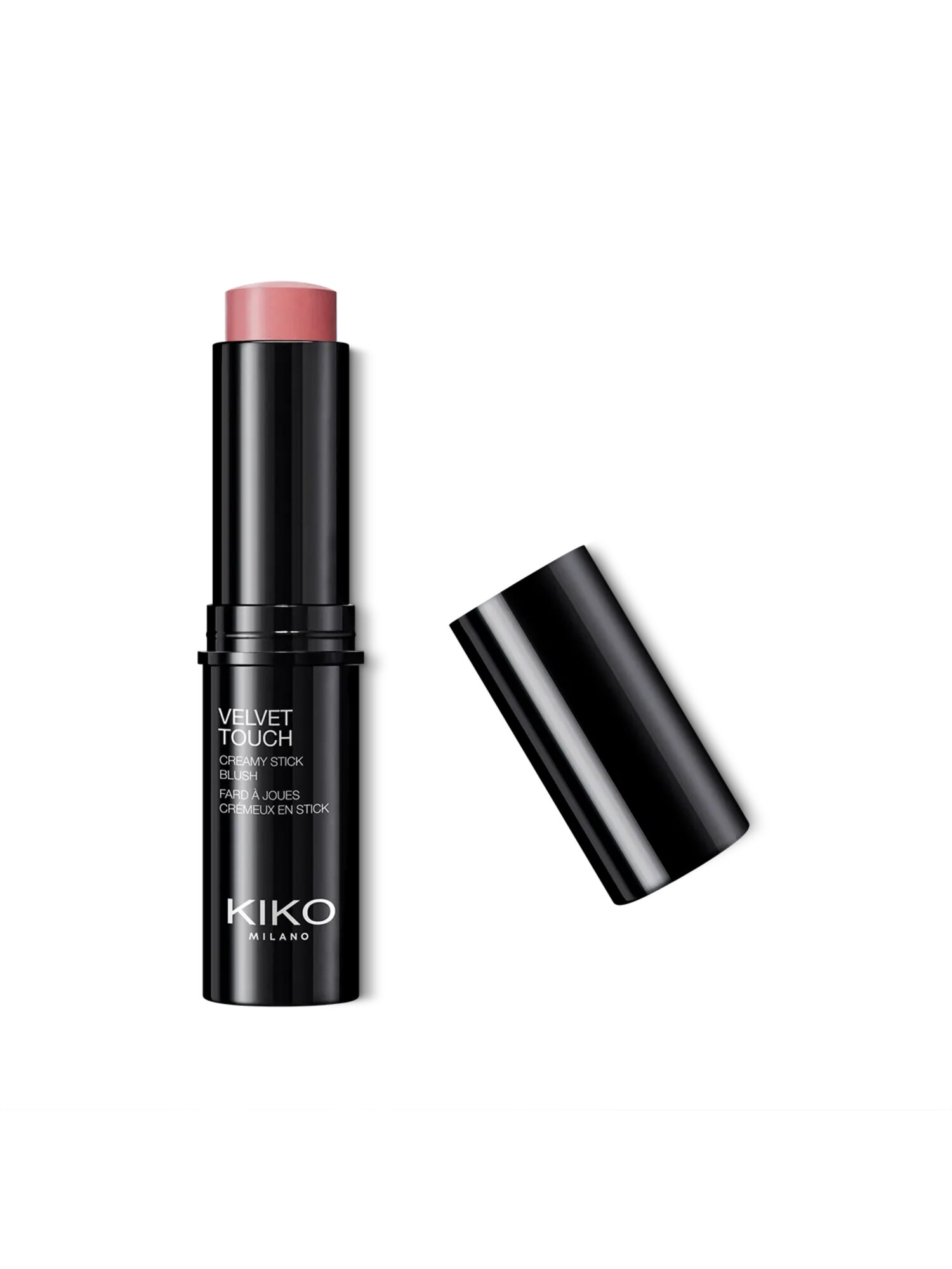 KIKO MILANO Кремовые румяна в стике Velvet Touch Creamy Stick Blush (08 ROSE MAUVE)