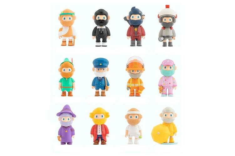 Коллекционные фигурки унисекс FINDING UNICORN Farmer Bob Color Collection, 2 шт.