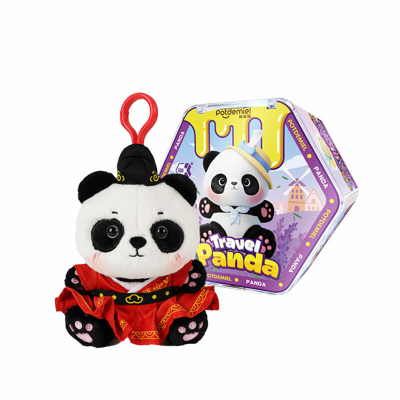 Фигурки унисекс POTDEMIEL Travel Panda, Single Mystery Box (Random Pick)