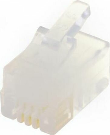Разъем BEL GROUP 940-SP-3044 Вилка RJ9 PIN: 4 Конф: 4p4c на провод IDC обжим 1шт