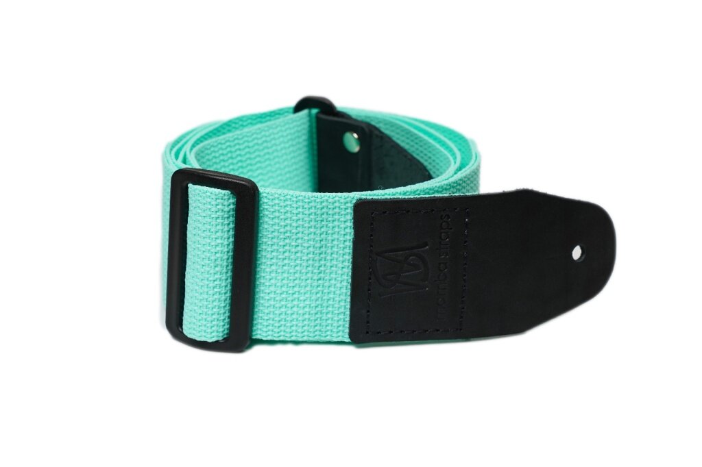 MB5050-113 Ремень для гитары, нейлоновый, мятный, Mamba straps