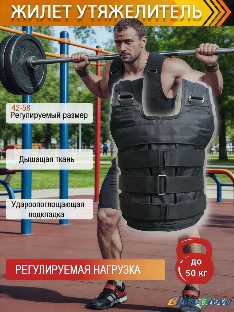 Жилет утяжелитель 1шт
