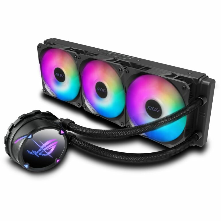 Система водяного охлаждения для ПК ASUS 90RC00F1-M0UAY4 120 мм A-RGB