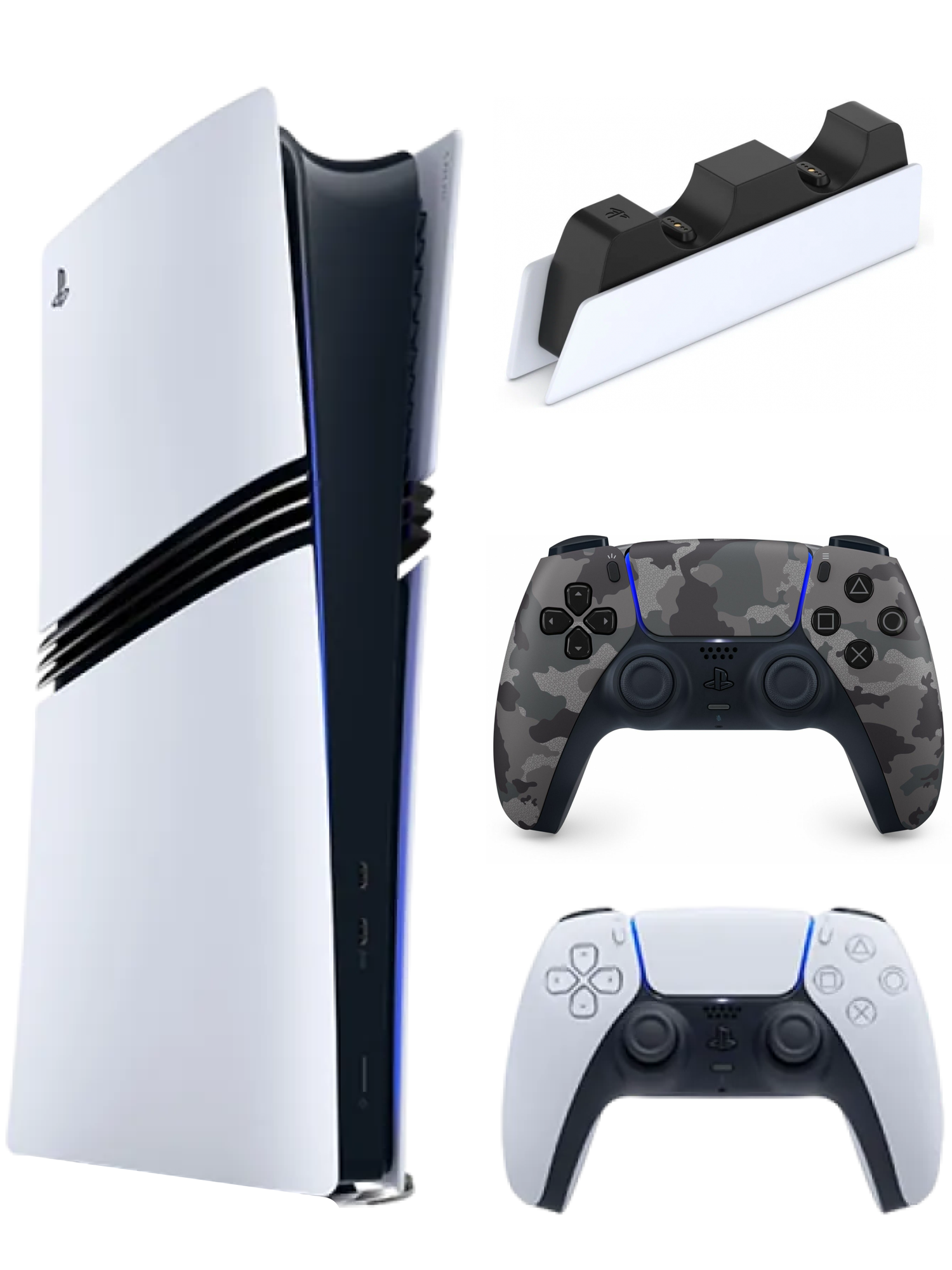Игровая приставка Sony PS 5 Pro Digital Edition+2-ой геймпад+Зарядная станция, 2Tb SSD, (подробности в чате)