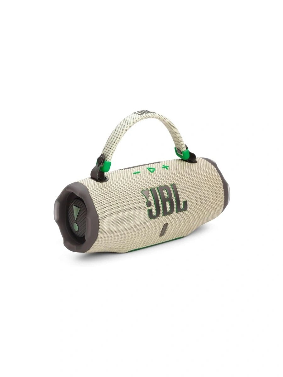 Колонка портативная JBL Charge 6, 45Вт, бежевый [jblcharge6sand]