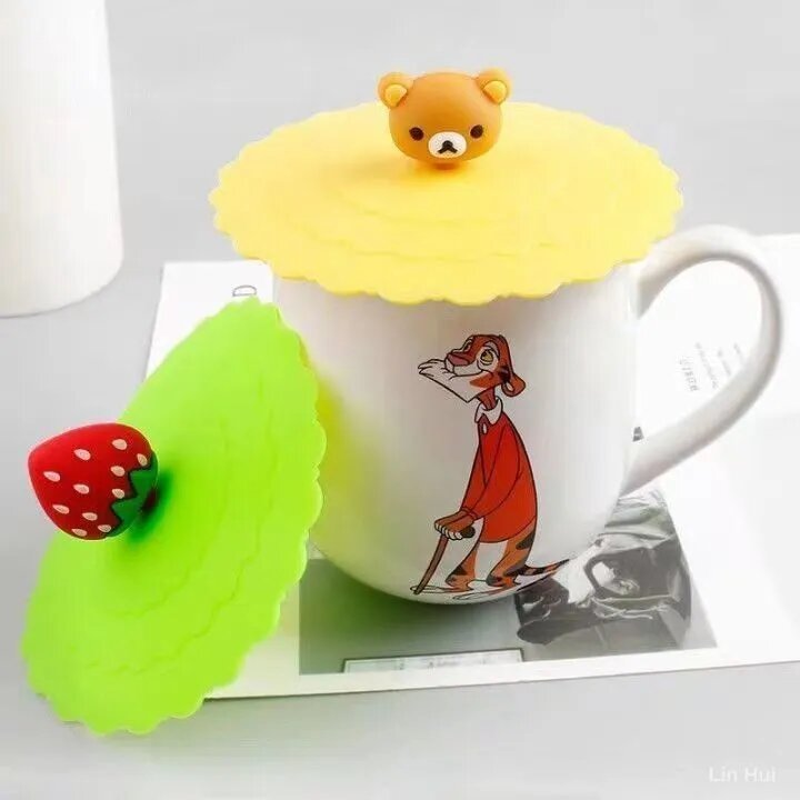 Крышка для кружки, чашки, стакана "Крышка для кружки, чашки, стакана, 2 шт, диаметр: 10 см", 2 шт, диаметр: 10 см