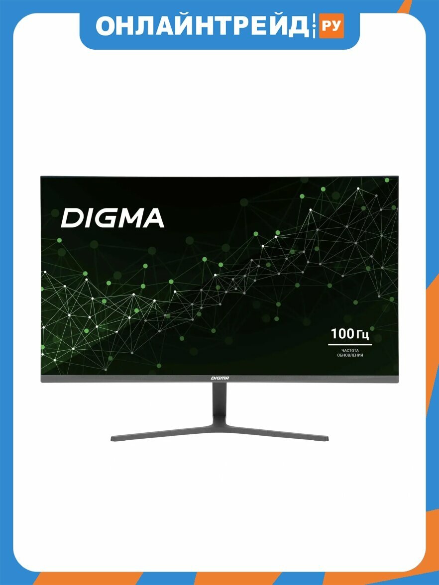 Монитор Digma Progress 24P503F 23.8" Dark