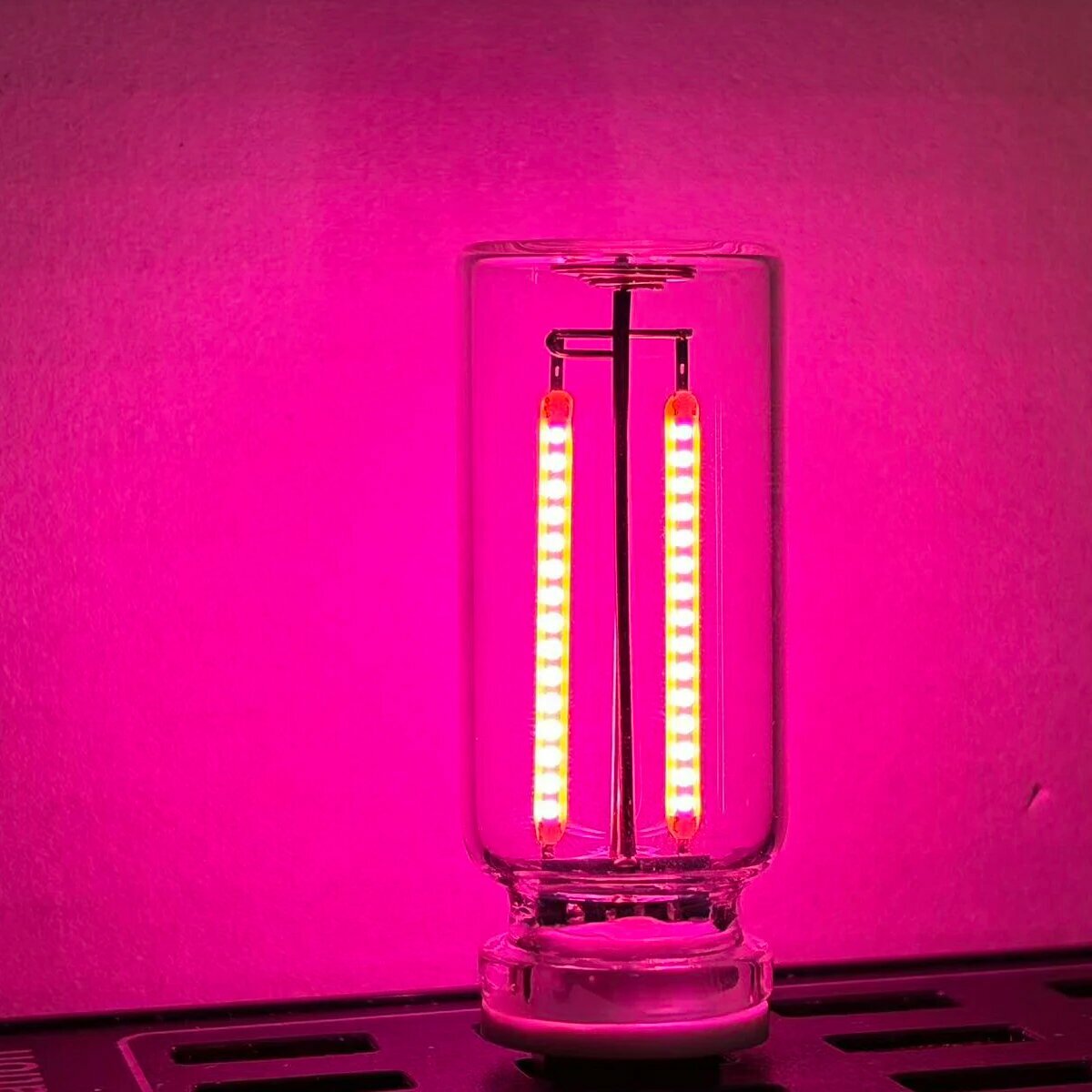Винтаж USB-лампа Светодиодная Сенсорное управление 5В Розовый, Pink