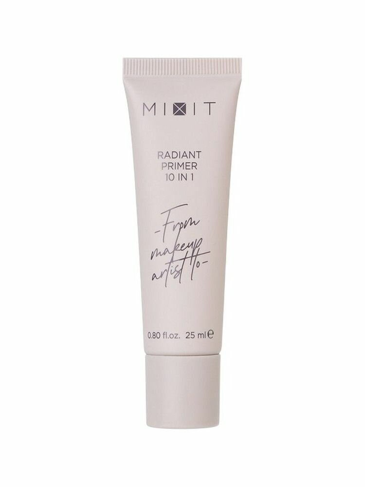 Праймер для лица MIXIT RADIANT PRIMER 10в1 светоотражающий