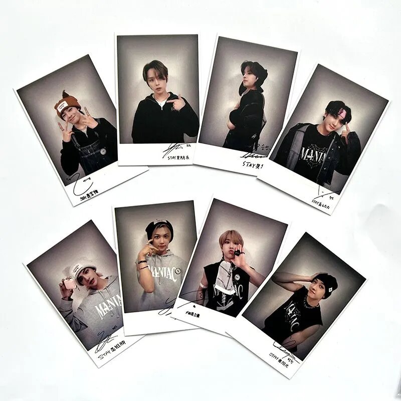 Карточка Stray Kids , 8штуки KPOP Фотокарточка