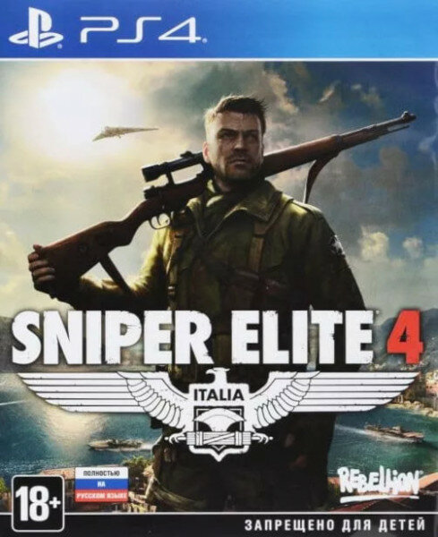 Видеоигра Sony Sniper Elite 4 Для PS4, оригинал, гарантия 1 год