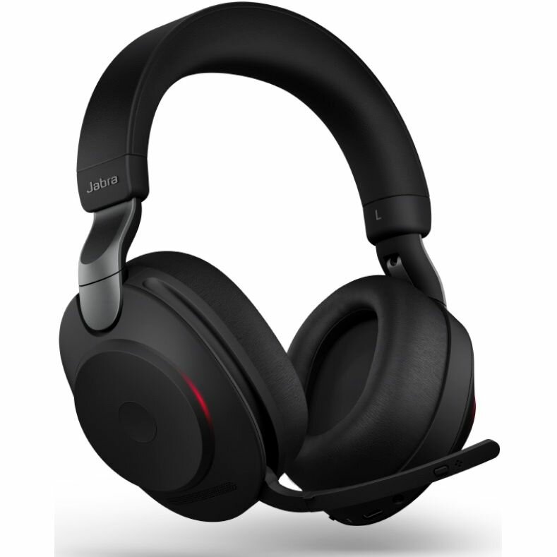 Гарнитура Jabra Evolve2 85 чёрный, беспроводная + проводная, Bluetooth, до 37 ч