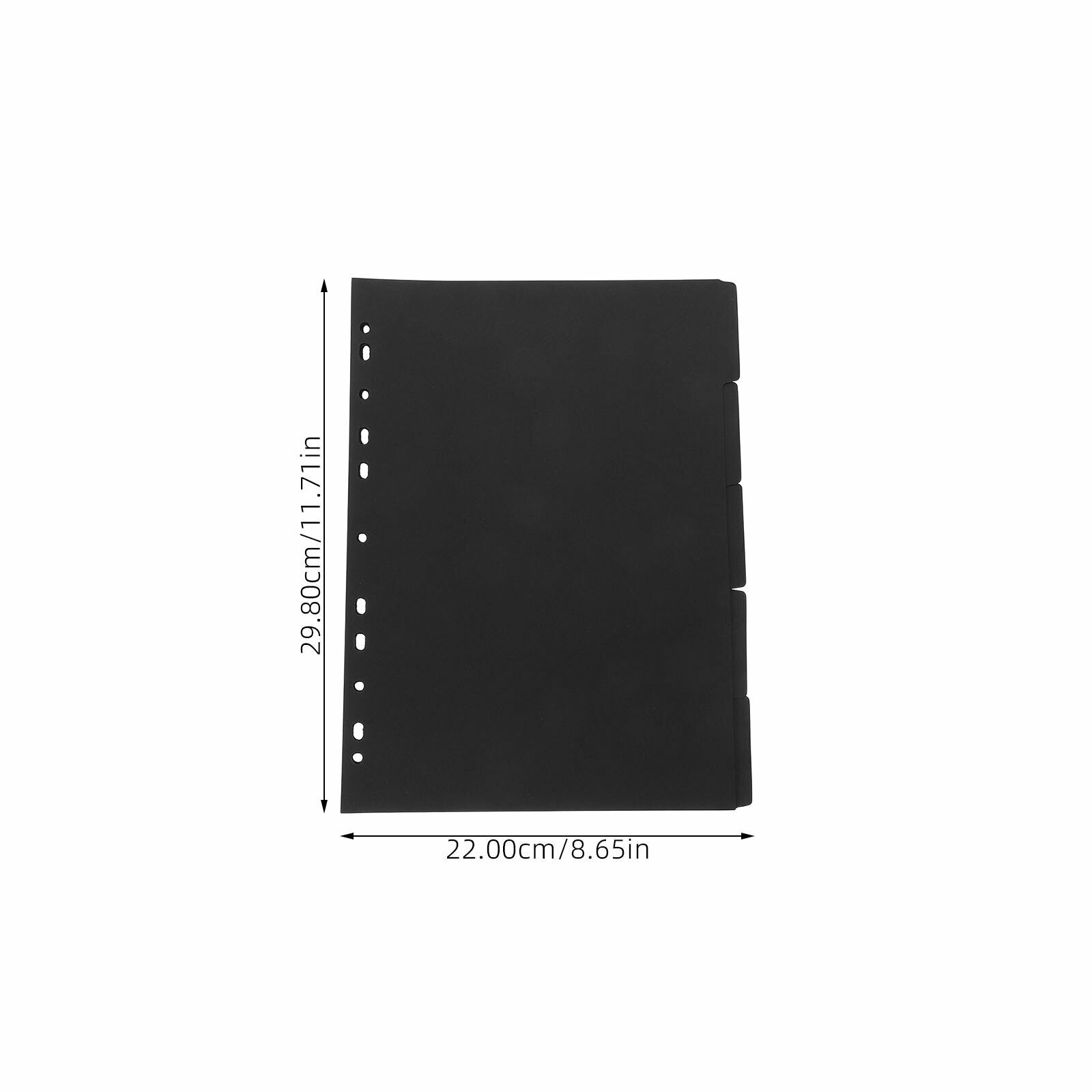 5 Листов Делителей Для Блокнота A4 Делители С Тройными Дырочками 29 80X22 00X0 10Cm