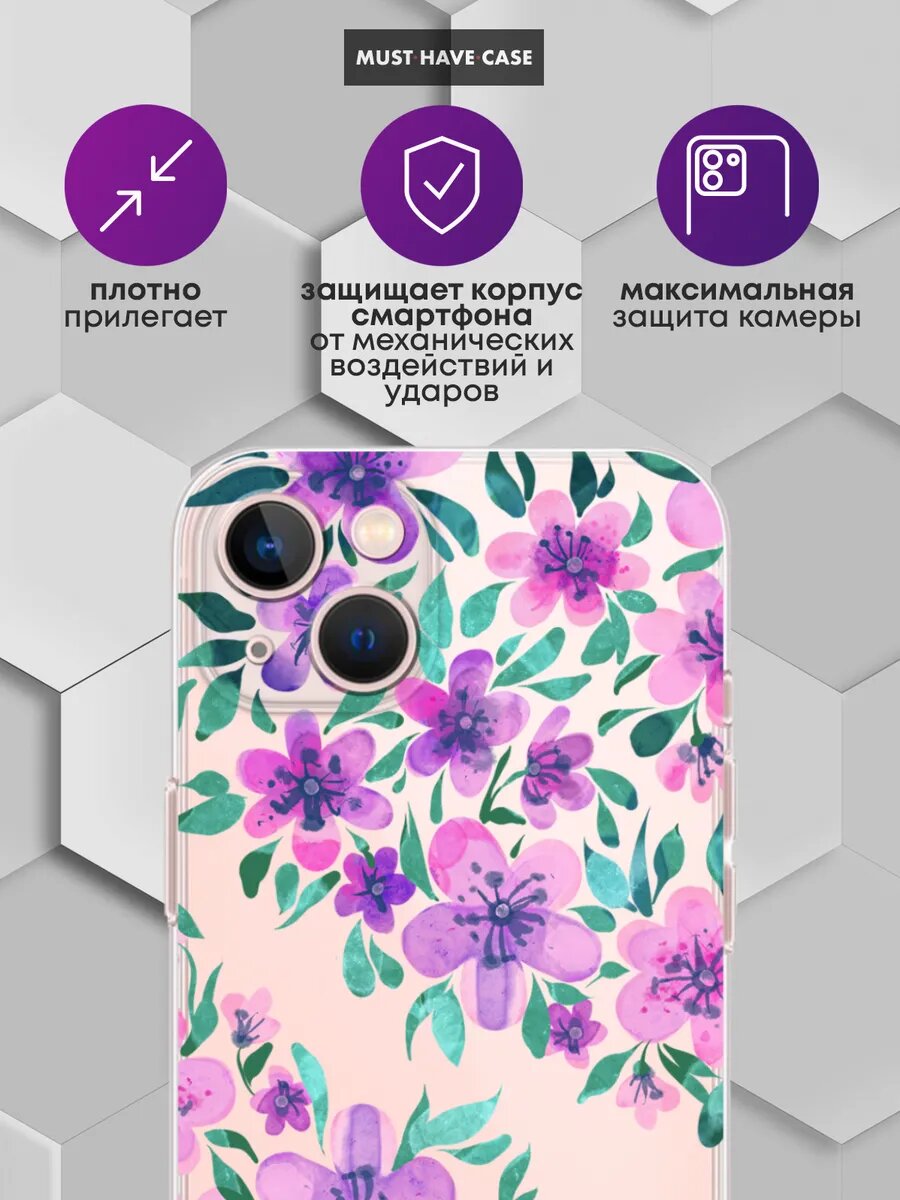 Чехол на iPhone 13 с принтом — фото 1