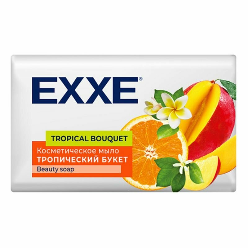 Еххе Мыло туалетное тропический букет, 90 г
