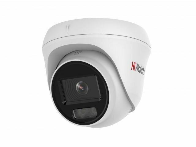 HiWatch DS-I253L(C) (2.8 MM) 2Мп уличная IP-камера с LED-подсветкой до 30м и технологией ColorVu