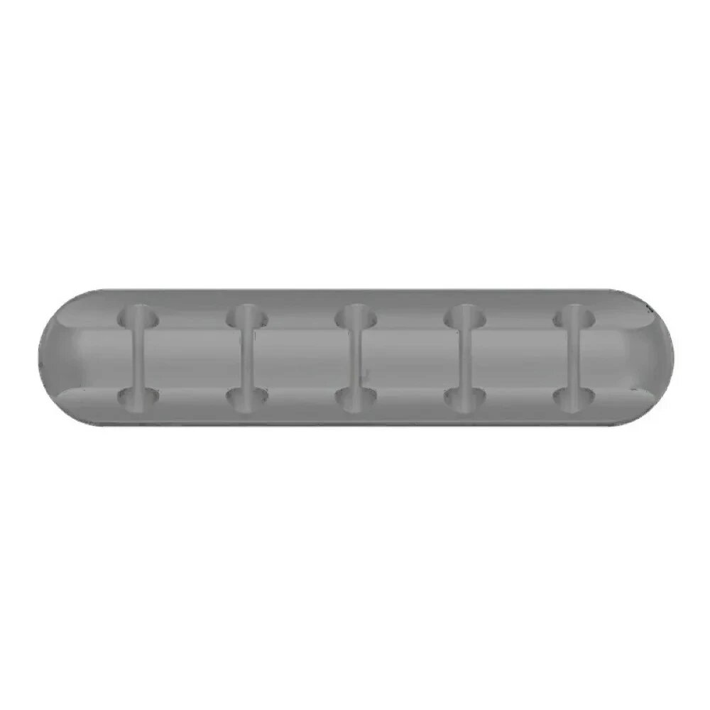 NNBILI держатель кабеля резиновый Серый, 5 hole Gray