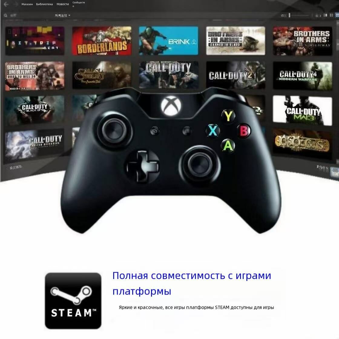 Геймпад Microsoft Xbox One Wireless Controller Minecraft Pig — фото 1