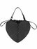 Сумка ROTATE The Heart bag black rhinestone
