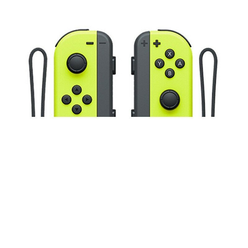 Беспроводной контроллер Joy-Con для Nintendo Switch 2, цвет Двойной желтый с запястным ремнем, Bluetooth-игры