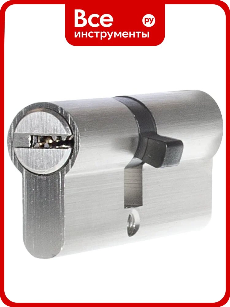 Цилиндр DOORLOCK V 2300AB N серия Variant, никелированный, 50x50 мм, 5 перф. ключей 79067