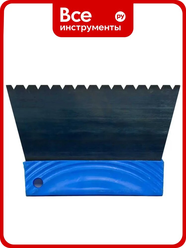 Шпатель BOSTIK B11, для клея, зубчатый, сталь, пластик, 20 см