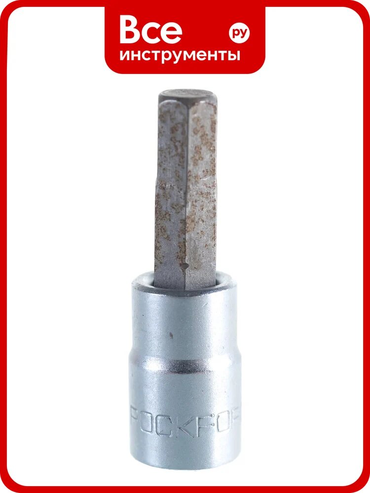 Насадка 1/4"DR 6-гранная, Н6 ROCKFORCE RF-3243206(11724)