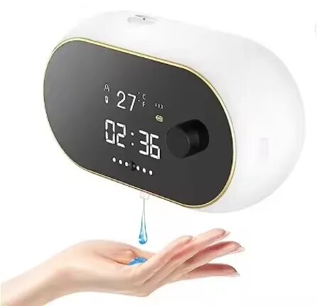 Автоматический дозатор мыла белый 450 мл, White-Gel