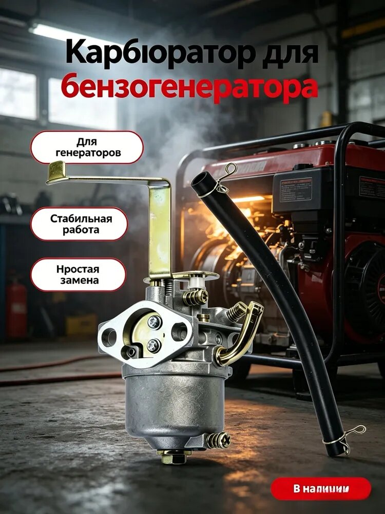 Карбюратор, алюминиевый корпус, запчасть для ремонта бензогенератора, простая установка, совместим с Champion GG950DC GG951DC GP40-II IGG950 IGG980 IGG1001