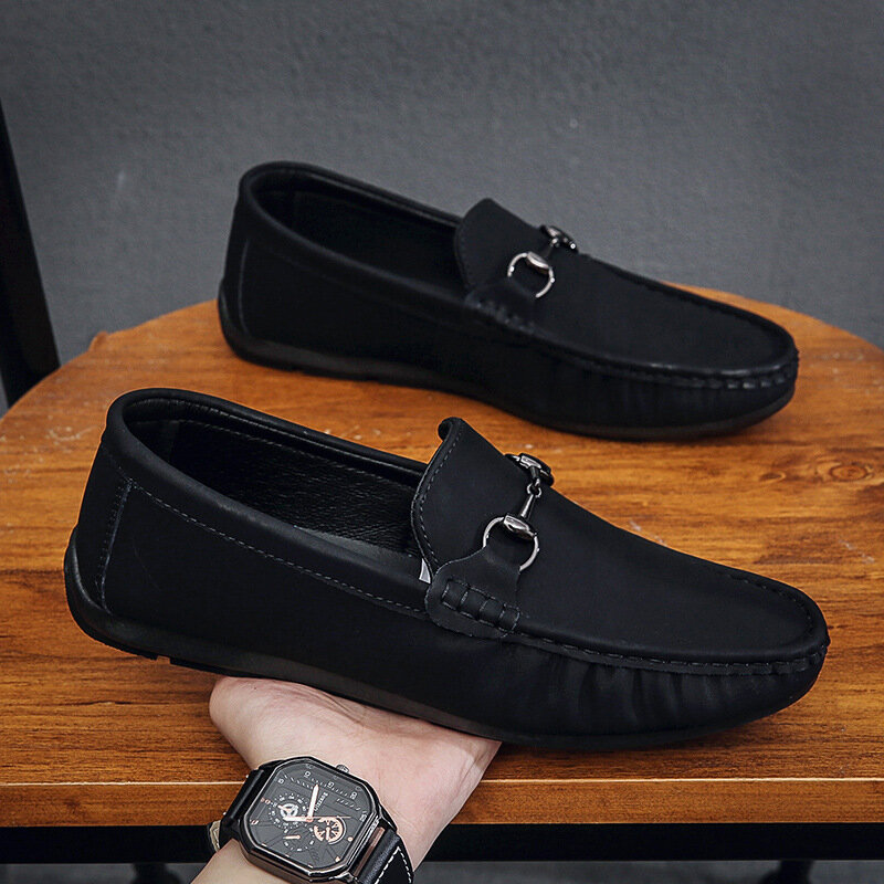 JYL Сникерсы мужские Лето Ходьба Легкость Дышащая сетка/K001 black